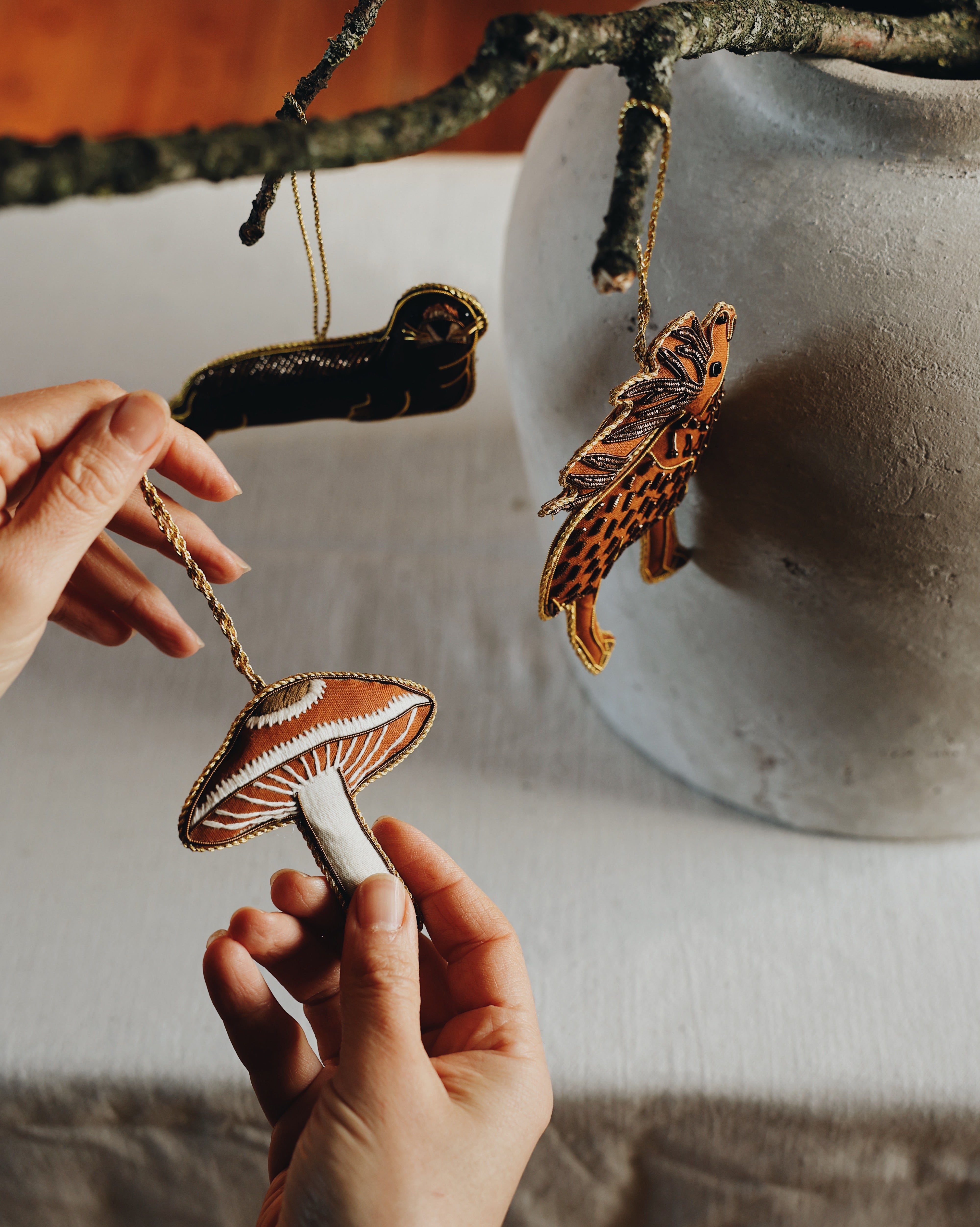 Fungi & Fauna Christmas Tree Decorations – Òr
