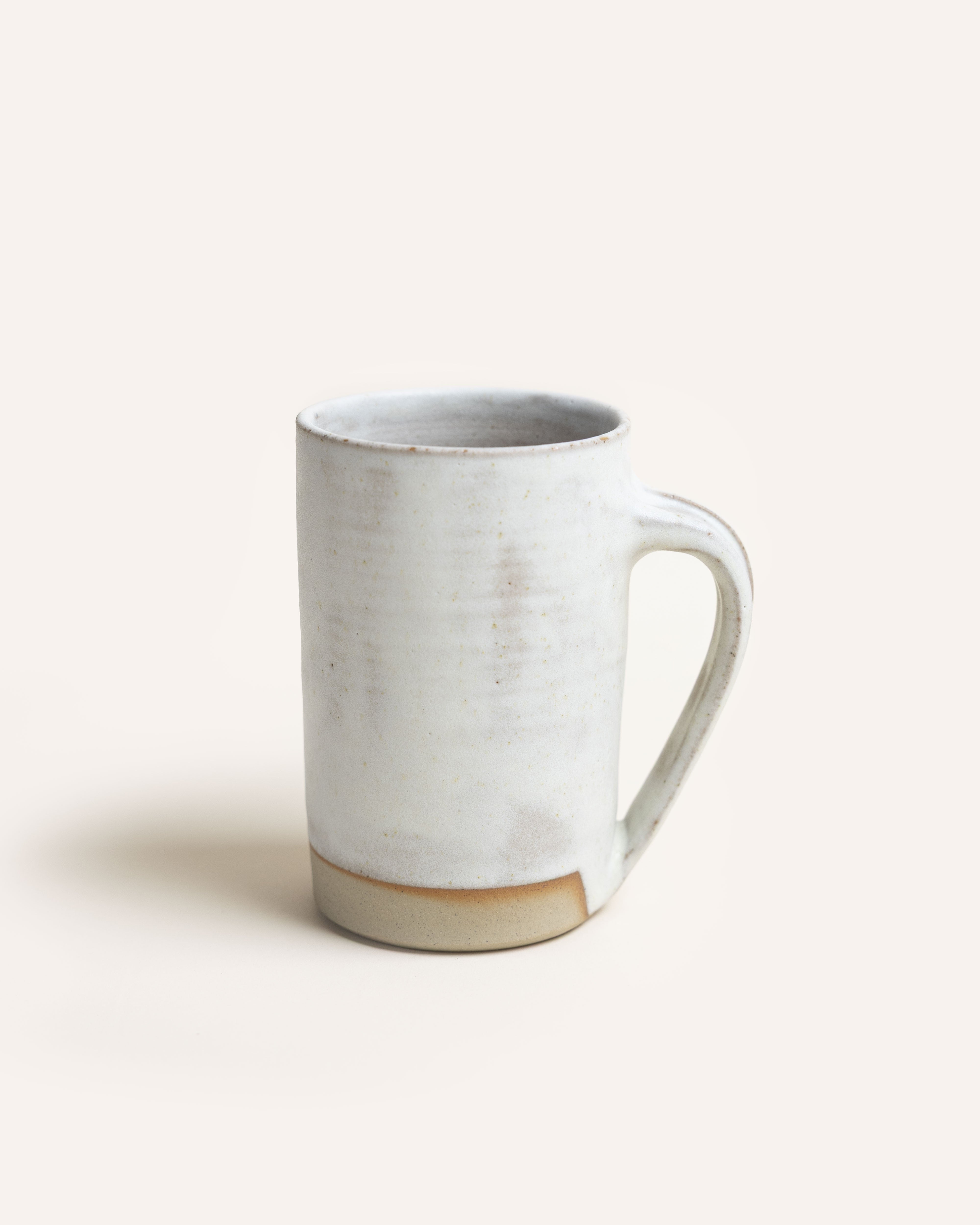 Tall Stoneware Mug – Chalk – Òr