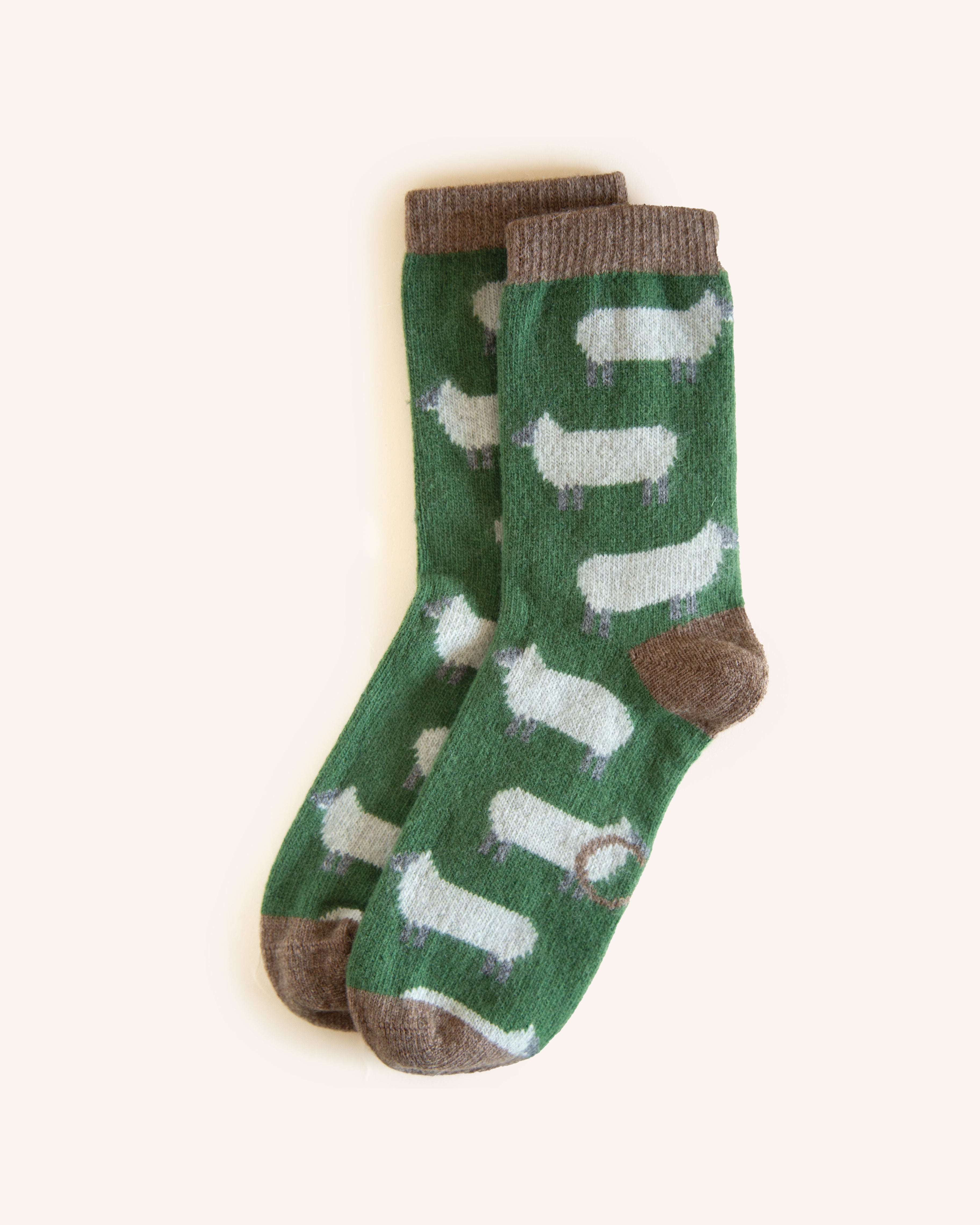 Lambswool Sheep Socks – Òr