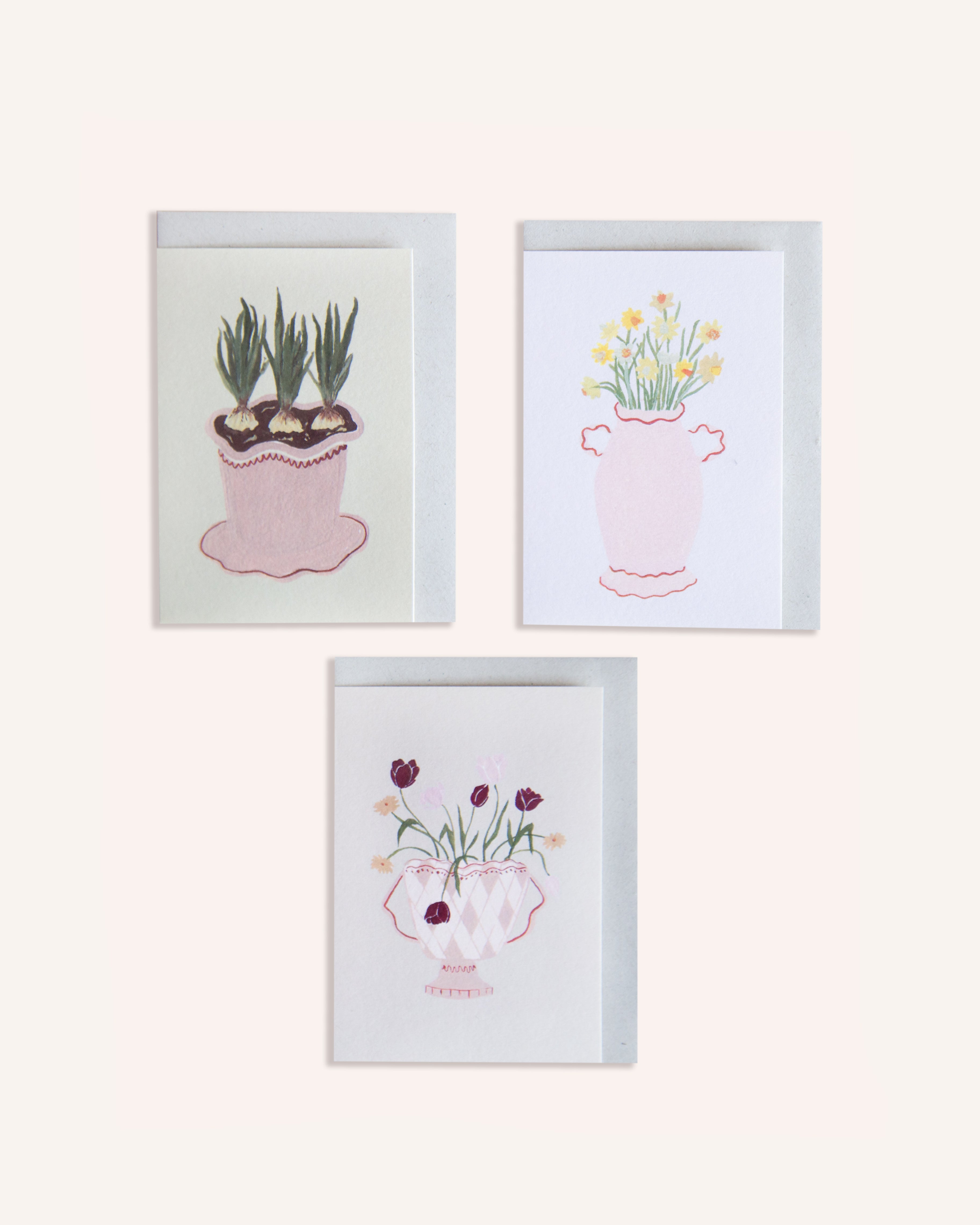 Mini Bloom Greeting Card Collection – Òr