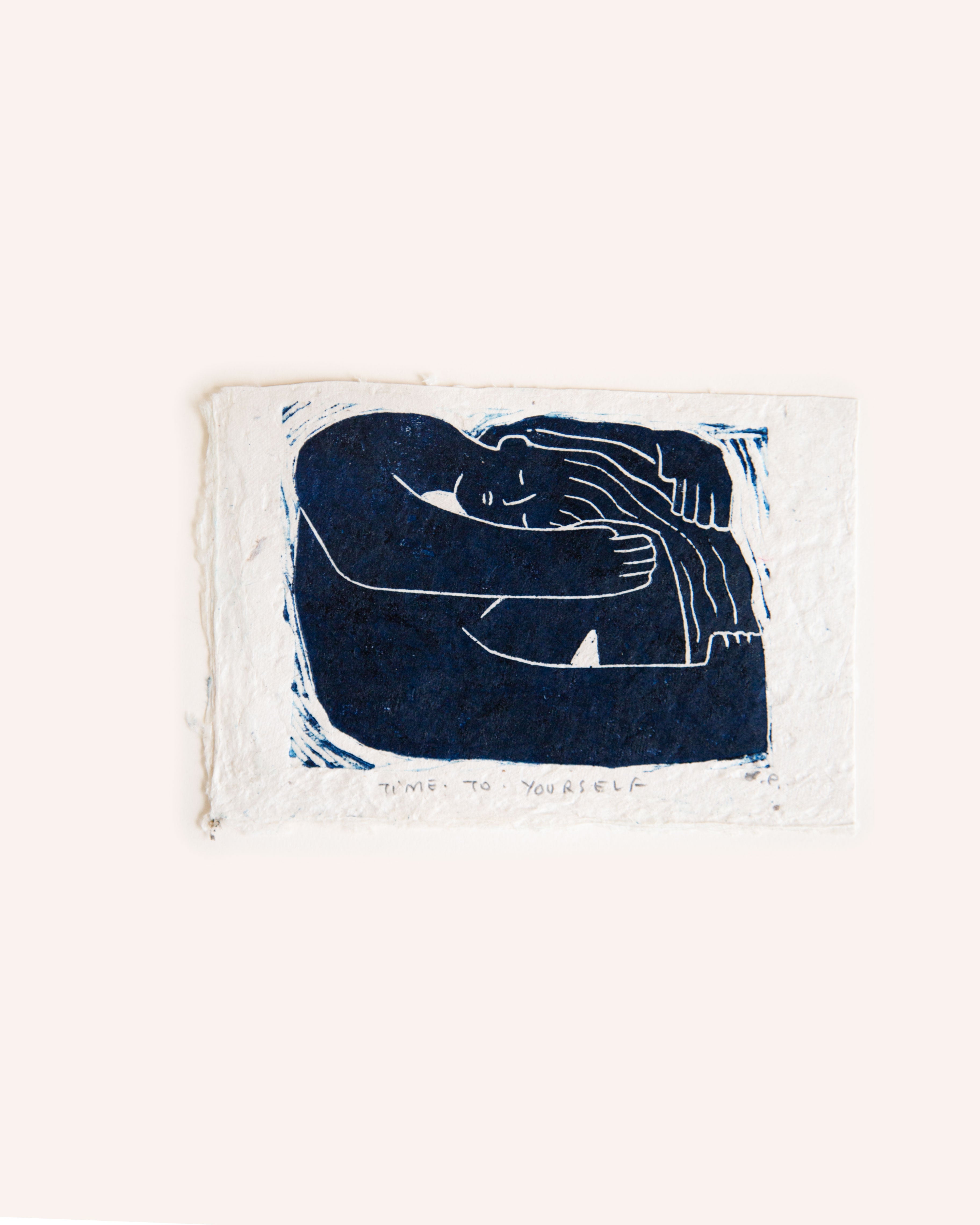 'Time to Yourself' Lino Print – Òr