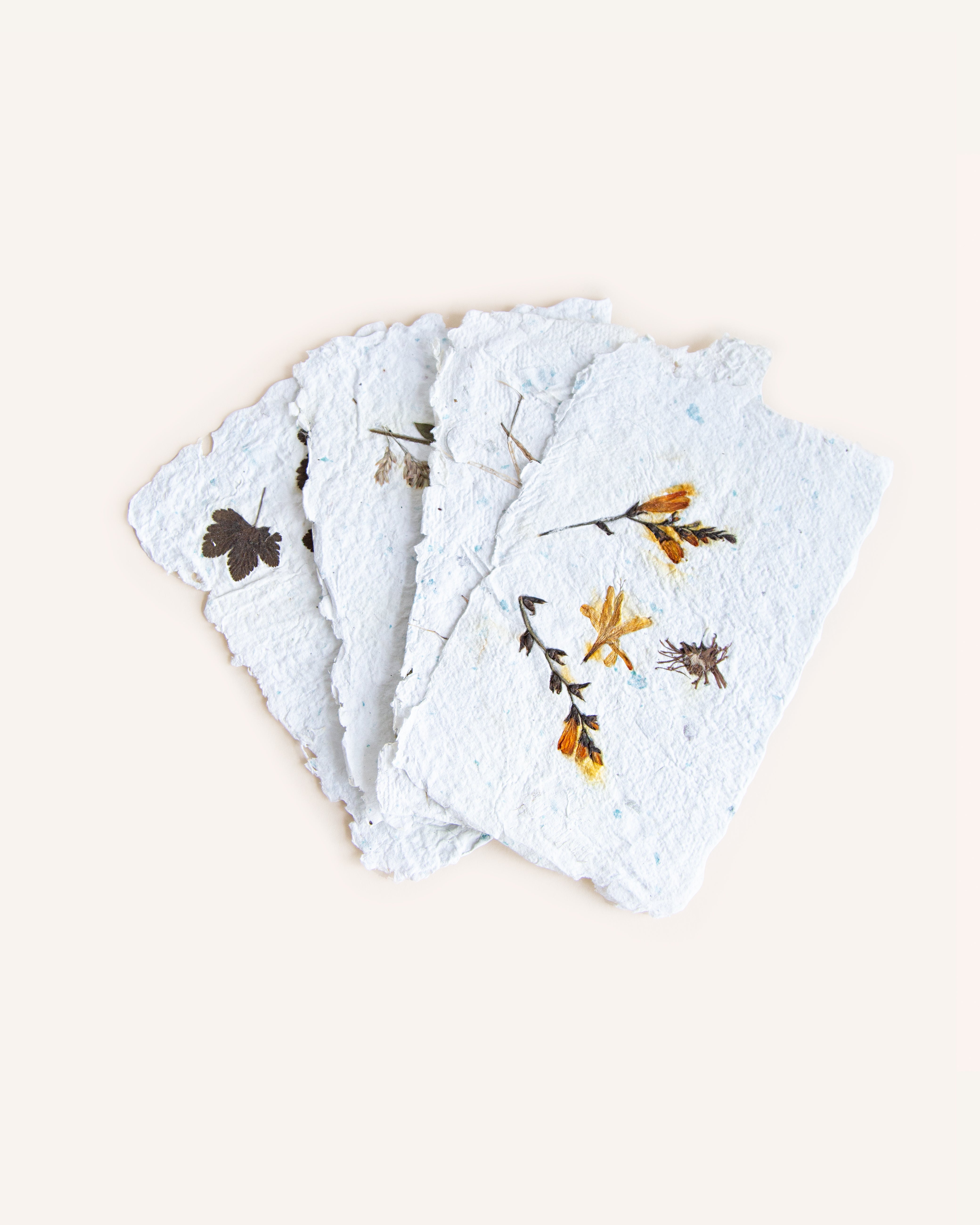 Handmade Paper Bundle - Floral – Òr