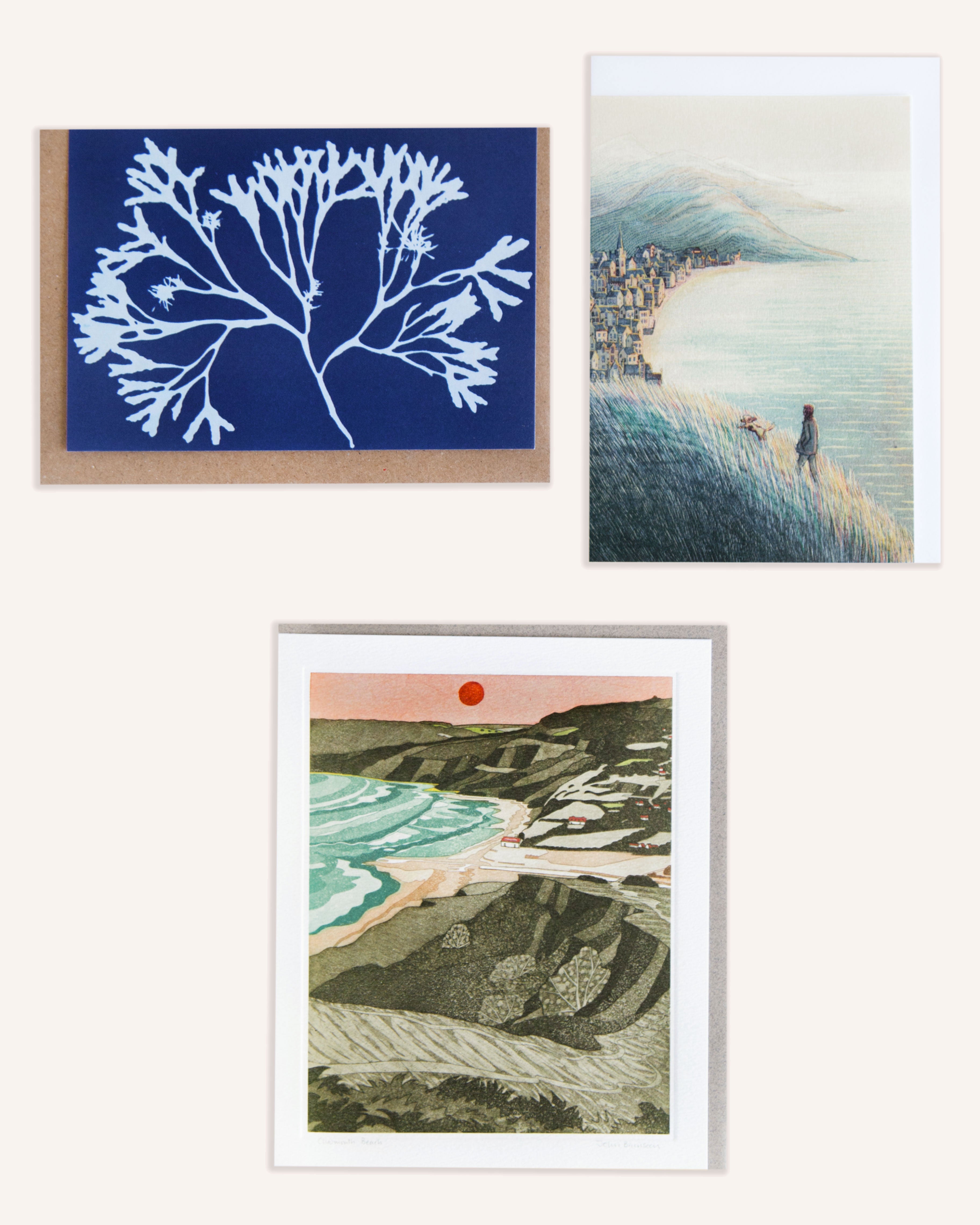 Shoreline Greeting Card Selection – Òr