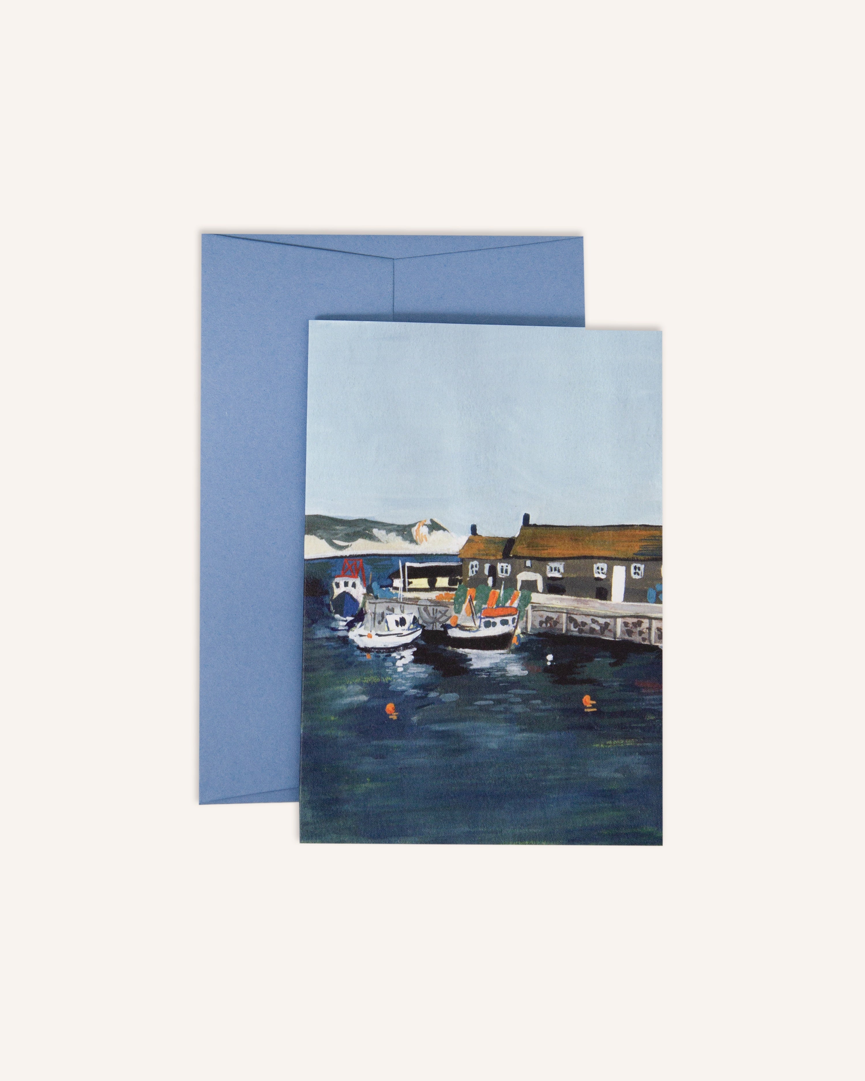 Harbour Greetings Card – Òr
